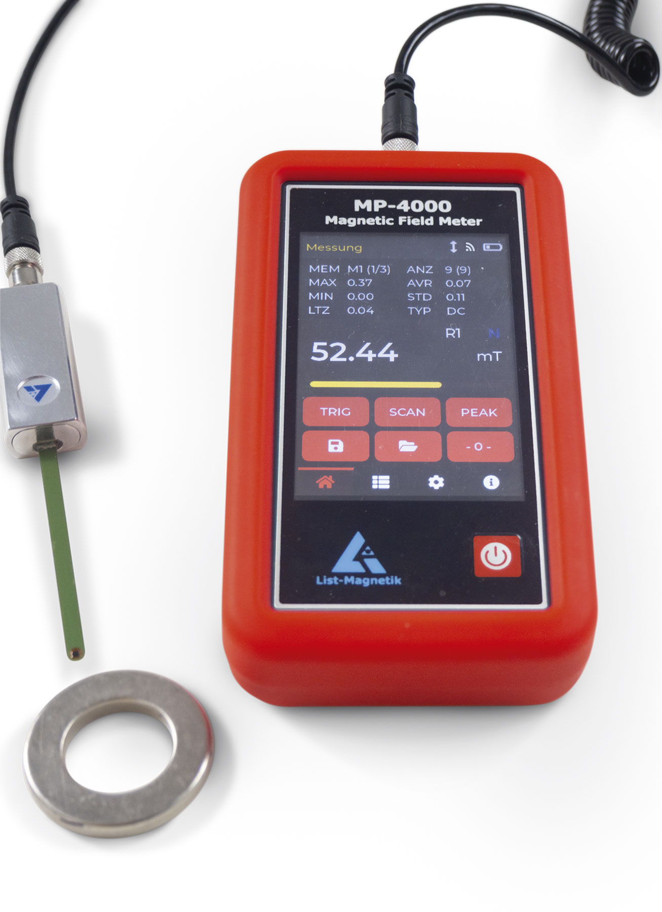 Magnetic Field Meter / Gaussmeter MP-4000 - List-Magnetik GmbH